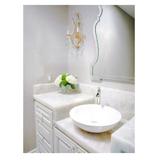 Santa Maria Custom Home - Transitional - Powder Room - San Luis Obispo ...