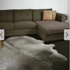 rug placement with diagonal fireplace