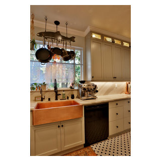 Country Modern Mini Kitchen Remodel - French Country - Kitchen ...