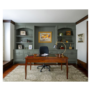 Perfectly Preppy Townhome - Traditional - Home Office - Minneapolis ...