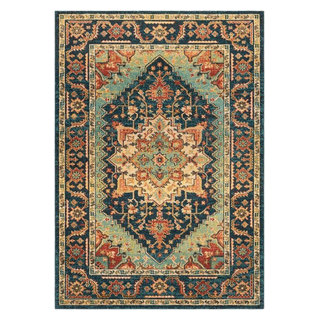 Machine Woven Masala Market Area Rug MMT-2310, 2'x3' - Mediterranean ...