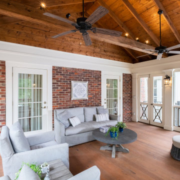 Criss Cross Porch Railing - Photos & Ideas | Houzz