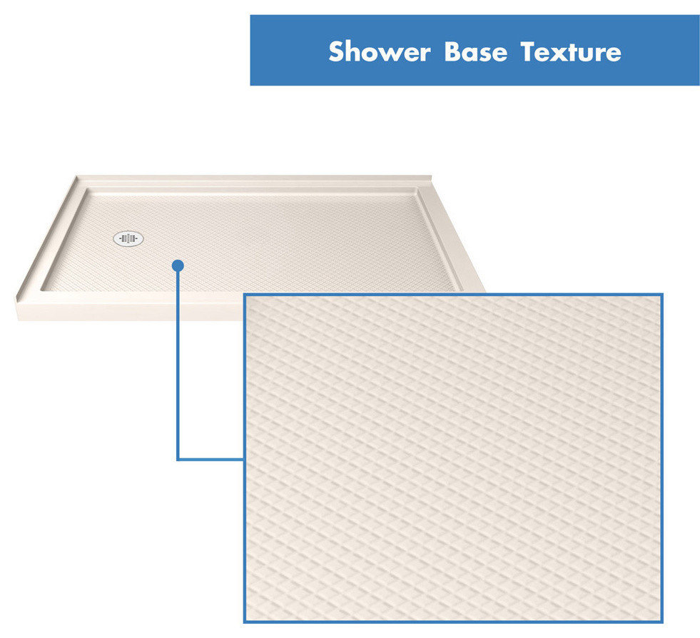 Dreamline Slimline 36"x48" Threshold Shower Base, Biscuit Color ...