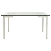 Oyster Roca Table, 50" - Contemporary - Dining Tables - by HomeCraftDecor | Houzz