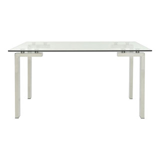 Oyster Roca Table, 50" - Contemporary - Dining Tables - by ...