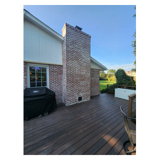 chimney - German smear - Rustic - Deck - Denver - by German Smear ...