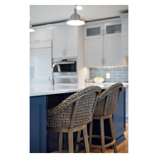 Showplace Framed Kitchen and Wet Bar in Simpli Gray, Kitchen Island in ...