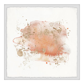 "The Invisible Approach" Framed Painting Print, 32x32 - Contemporary ...