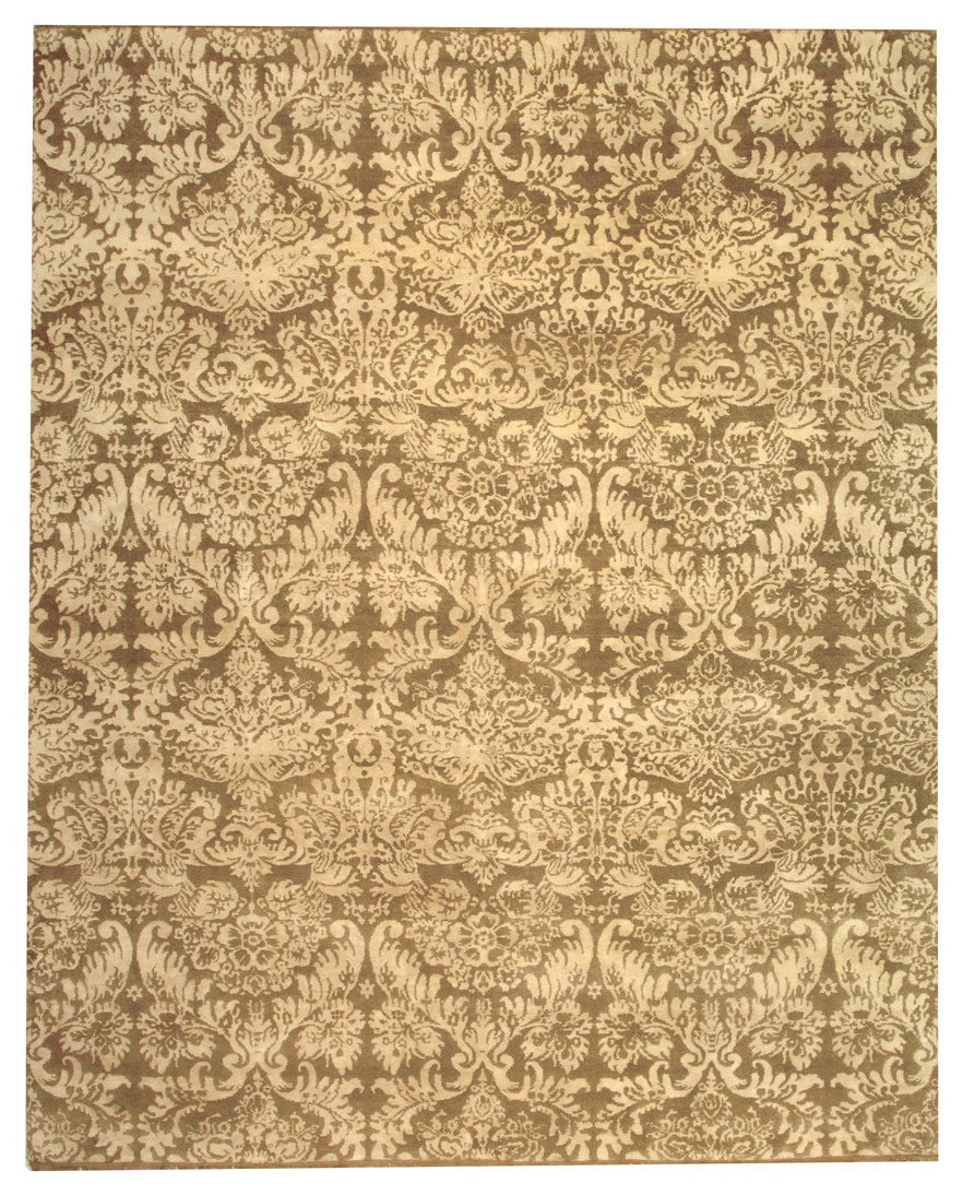 Safavieh Martha Stewart Damask Rug, Pedestal, 4'x6' - Traditional ...