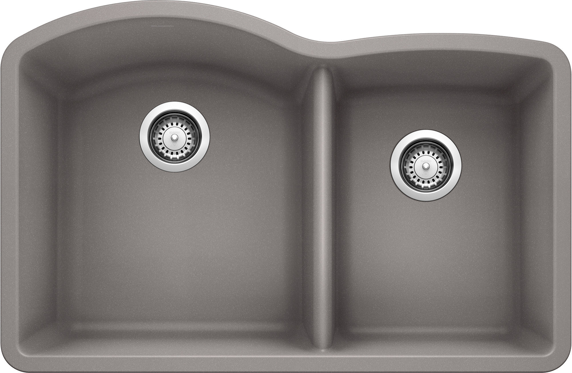 Blanco 440177 20.8"x32" Granite Double Undermount Kitchen Sink ...