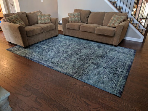 Rug too small?