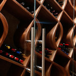 Nambé Curvo Wine Rack - Contemporary - Wine Racks - by nambé