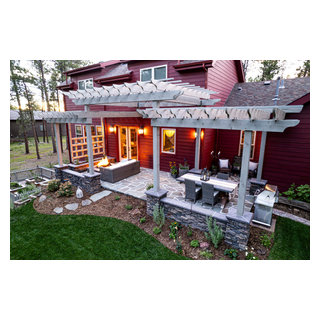 Patio and Pergola Project in Monument - Traditional - Patio - Denver ...