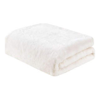 100% Polyester Solid Premium Faux Fur Throw MP50-8015 - Contemporary ...