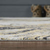 Abani Laguna Modern Abstract Gold And Grey Area Rug, 3' x 5 ...