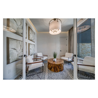 Cantera Hill Model - Midcentury - Home Office - Dallas - by Olinova ...