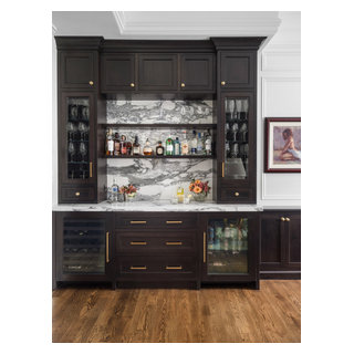 Urban Luxury - Transitional - Home Bar - Baltimore - by Mueller Homes ...