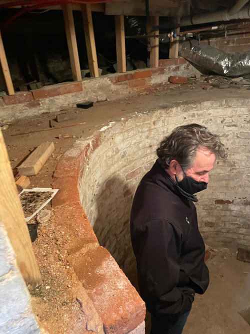 found 100 year old cistern underneath house