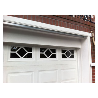 PVC Garage Door Trim - Traditional - New York | Houzz