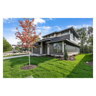 Modern Luxury Villa - Exterior - Minneapolis - by Custom One Homes | Houzz