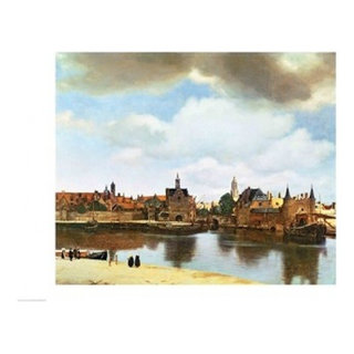 View of Delft Print, 24 x 18 - Traditional - Prints And Posters - by ...