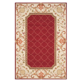 Safavieh DuraRug EZC753C Rug, 6' Round - Victorian - Area Rugs - by ...