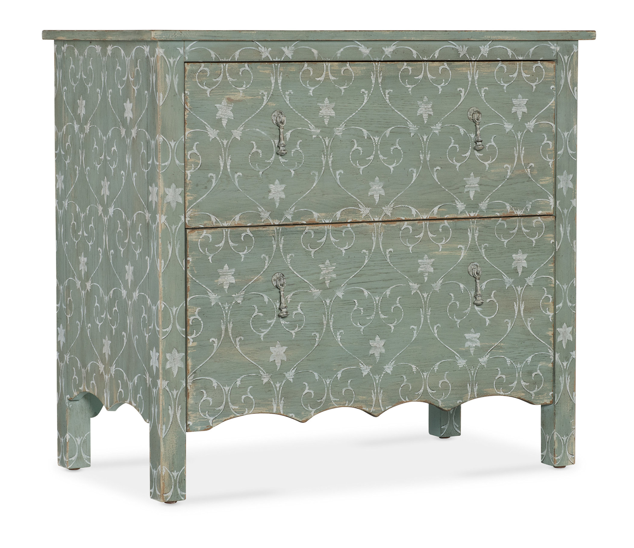 Hooker Furniture 7050-85008 Americana 38"W 2 Drawers Oak Accent - China ...