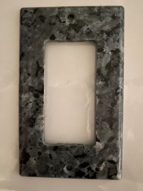 granite wall switch plates | Houzz Forum