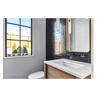 Transitional Liberty - Transitional - Powder Room - Dallas - by ...