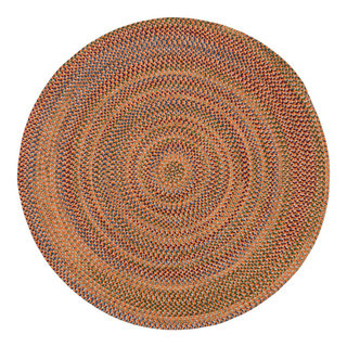 Colonial Mills Worley Round Braided Rug, 11X11 - Contemporary - Area ...