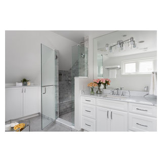 A Luxurious Bathroom Update - Transitional - Bathroom - Seattle - by ...