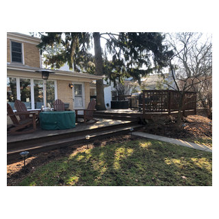 TimberTech Brown Oak Deck without Rails in Arlington Heights, IL ...