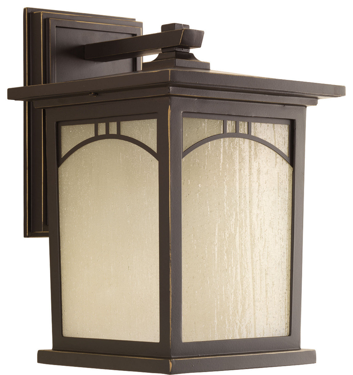 Progress Lighting 1-100W Medium Wall Lantern, Antique Bronze ...
