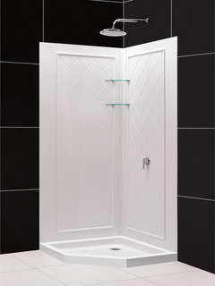 Cut costs with prefab acrylic/fiberglass shower kit? | Houzz Forum