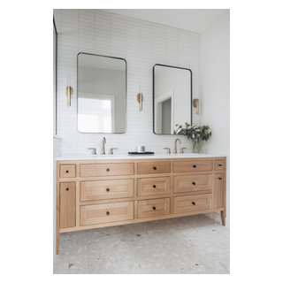 Primary Bathroom - Beach Style - Bathroom - Grand Rapids - by Beth Howley Creative LLC | Houzz