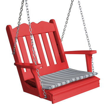 The 15 Best Red Porch Swings | Houzz