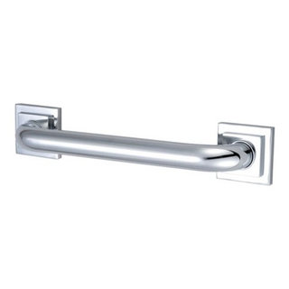 Kingston Brass 18" 1-1/4" OD Grab Bar, 18" - Transitional - Grab Bars - by Kingston Brass | Houzz