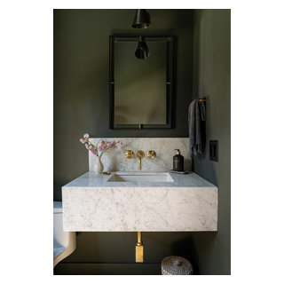 Magnolia New Build - Transitional - Powder Room - Seattle - by Jessica ...