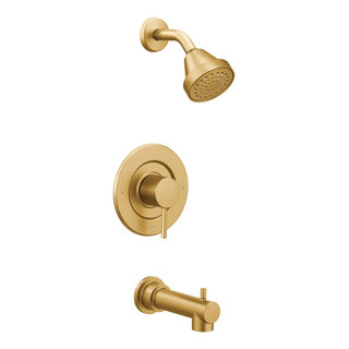 Moen Align Posi-Temp Tub/Shower - Contemporary - Tub And Shower Faucet ...
