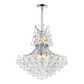 Princess Down Chandelier, 24 inches - Contemporary - Chandeliers - by ...