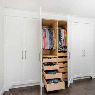 75 Most Popular Closet with Recessed-Panel Cabinets Design Ideas for ...