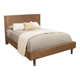 Easton Platform Bed, Queen - Midcentury - Platform Beds - by Alpine ...