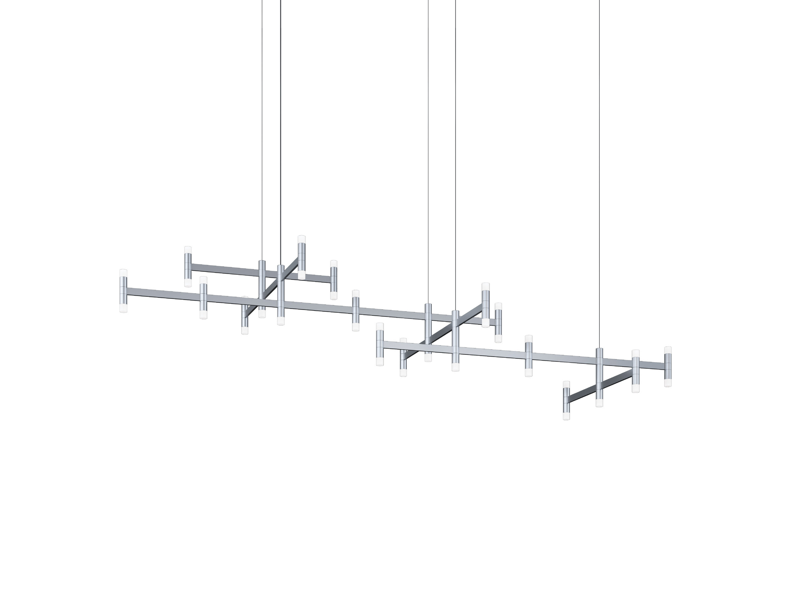 Systema Staccato Offset Long Pendant With 20' Cord/Cable - Modern ...