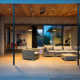 75 Beautiful Split-Level Flat Roof Pictures & Ideas | Houzz