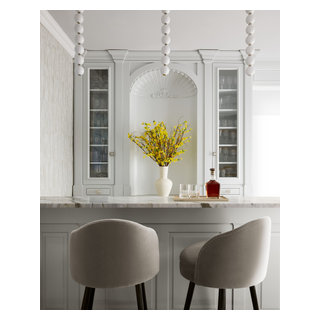 Modern Home Remodel in Bryn Mawr - Modern - Home Bar - Philadelphia ...