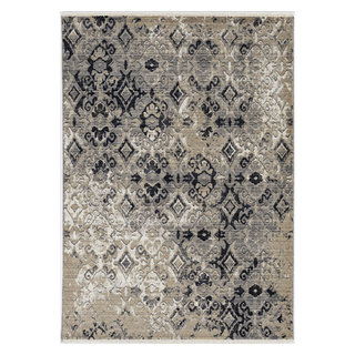 WESTERLY 7653 2'X 8'RU - Ivory/Beige - Contemporary - Hall And Stair ...