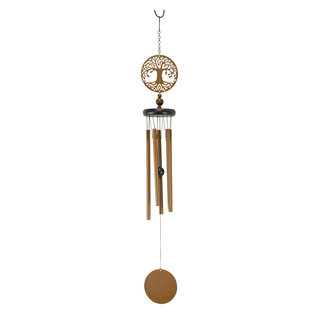 Chime Shadow Bronze Tree of Life - Contemporary - Wind Chimes - by RCS ...