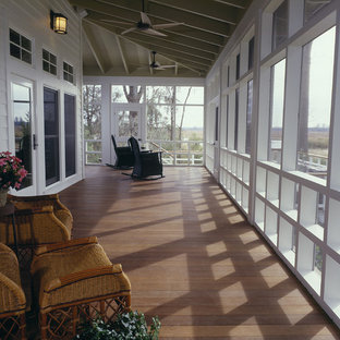 Exposed Rafter Porch | Houzz