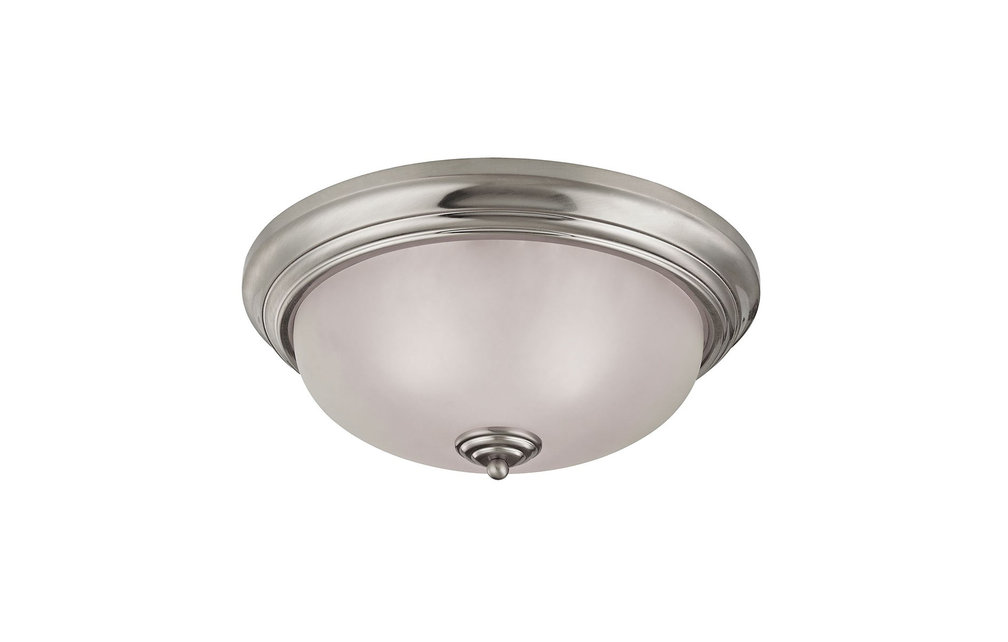 Thomas Lighting Huntington 3-Light Flush Mount 7013FM/20, Brushed ...