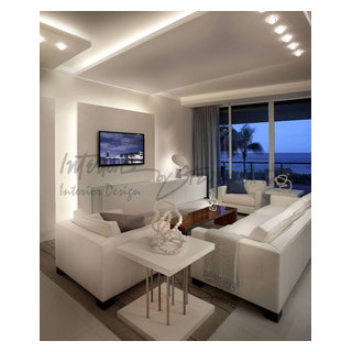Interiors by Steven G - Modern - Living Room - Miami - by Interiors by ...